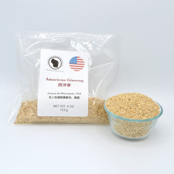 Tea Cut Wisconsin American Ginseng Root Loose Tea – Wisconsin Grown ...